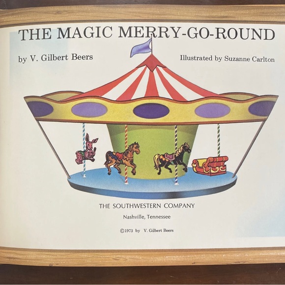 Other | Vintage 1973 Wonder World Books The Magic Merry Go Round | Poshmark